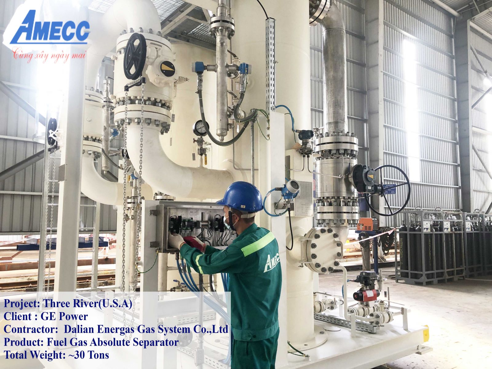 AMECC - MANUFACTURING AND INSTALLATION OF FUEL GAS ABSOLUTE SEPARATOR ...